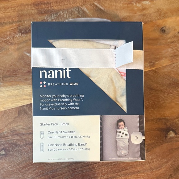 Nanit | Other | Nanit Breathing Band And Swattle Starter Pack Small ...